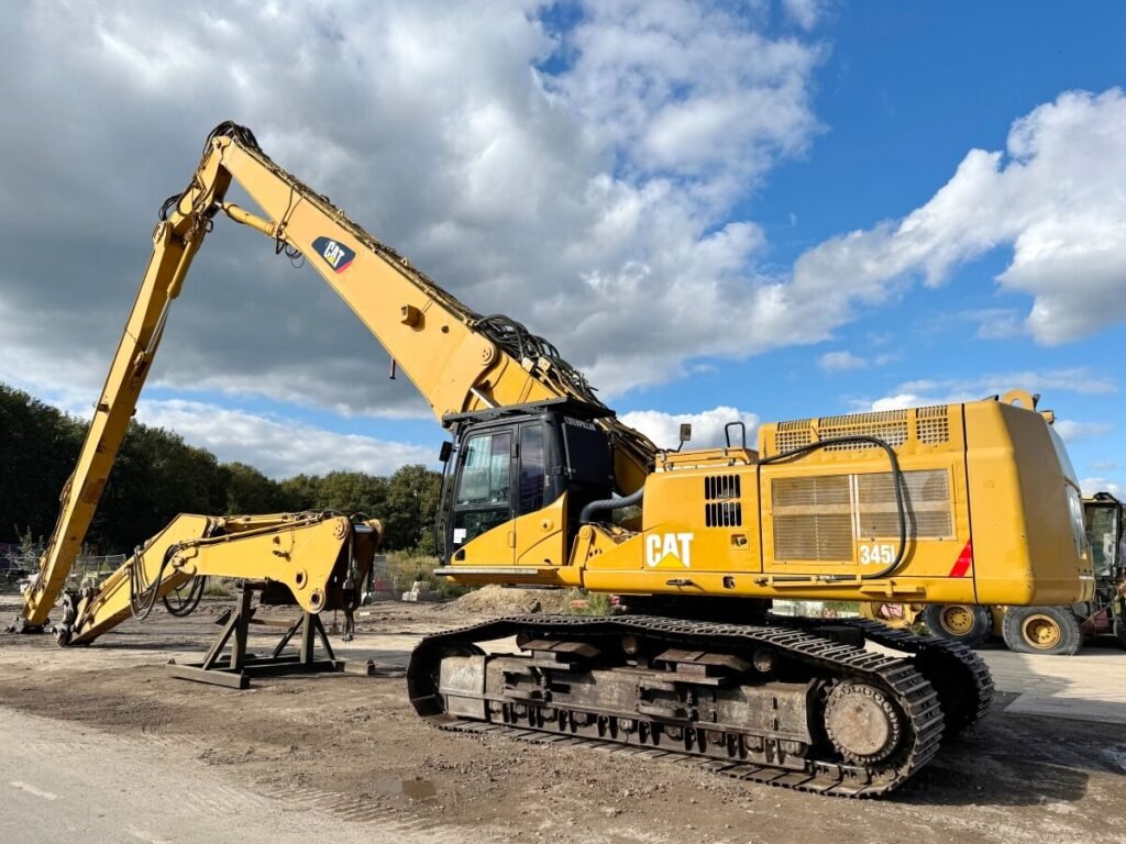 Caterpillar 345CL UHD 30 Meter Demolition Excavator – Powerful 239 kW ...